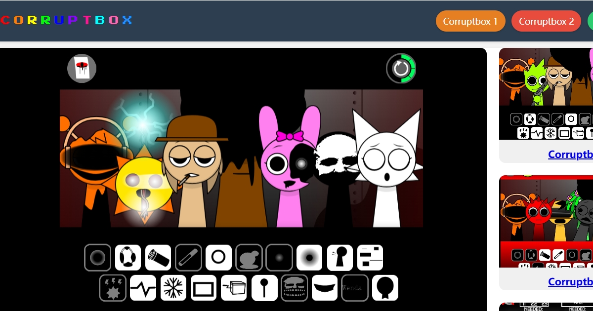 Sprunki Phase 18: Dynamic Music Creation Game | SprunkiCorruptbox
